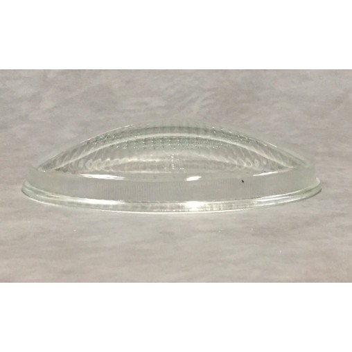 Verre de phare convexe