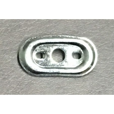 Plaquette metallique