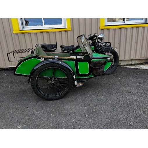 René Gillet 350 side car